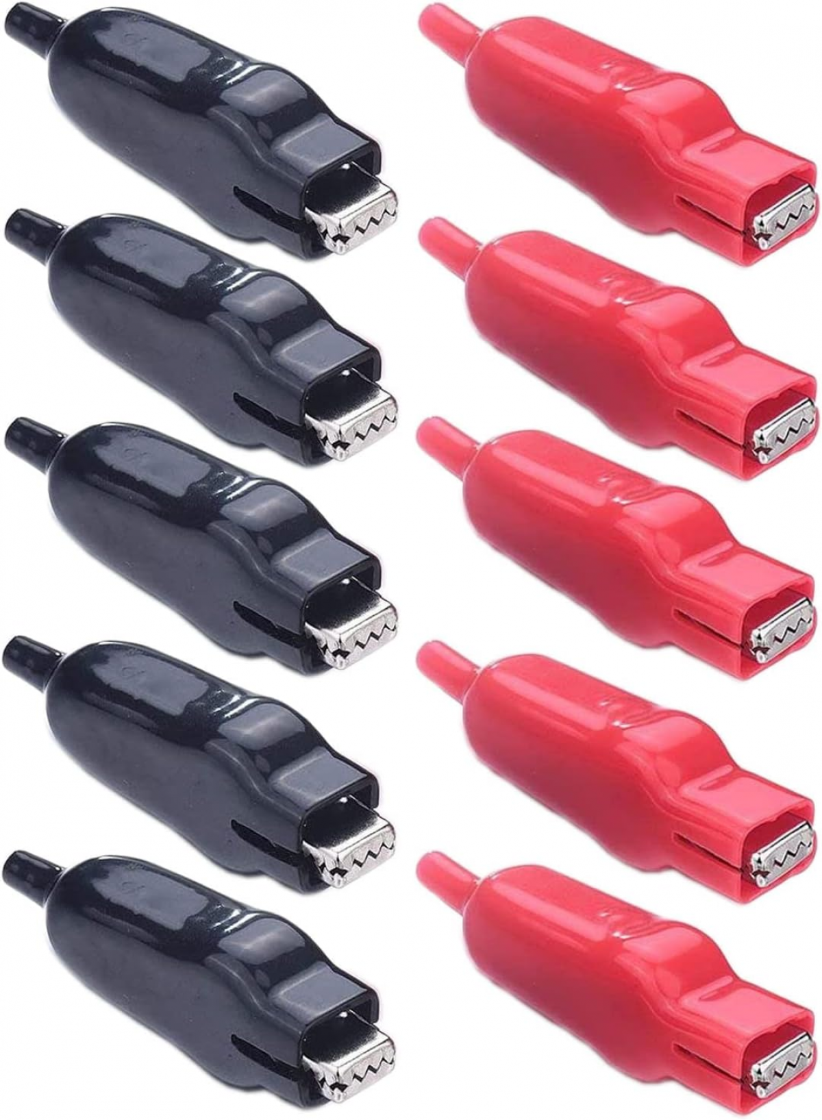 10Pcs Pince Crocodile,Isolée Alligator Clips,20A Pinces Crocodile Auto ...