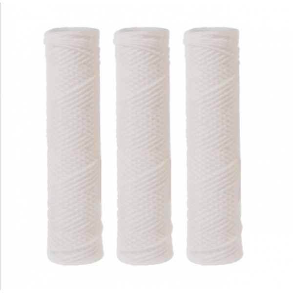 Lot 3 cartouches filtre à eau 1 micron - ultra-filtration particules ...