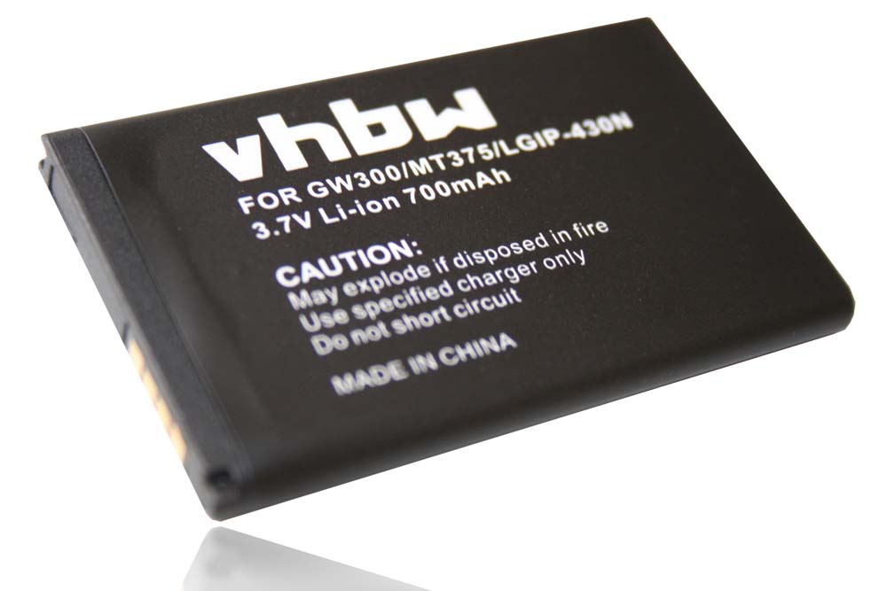 Vhbw 1x Batterie compatible avec LG C300 Town, C320 Town, GM360, CF360 ...