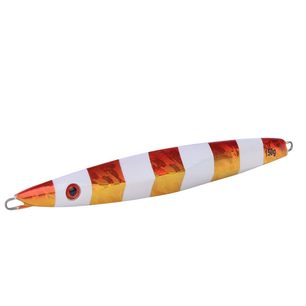 Cebo de pesca artificial de 150 g con forma de pez simulado, luz ...