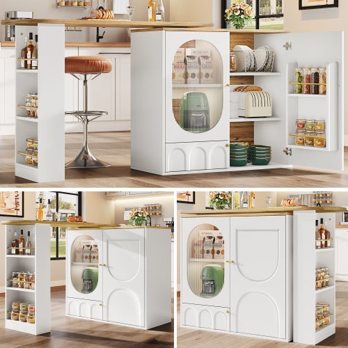 Table de bar pivotante à 360°, table haute (dimensions : 138 x 39 x 102 ...