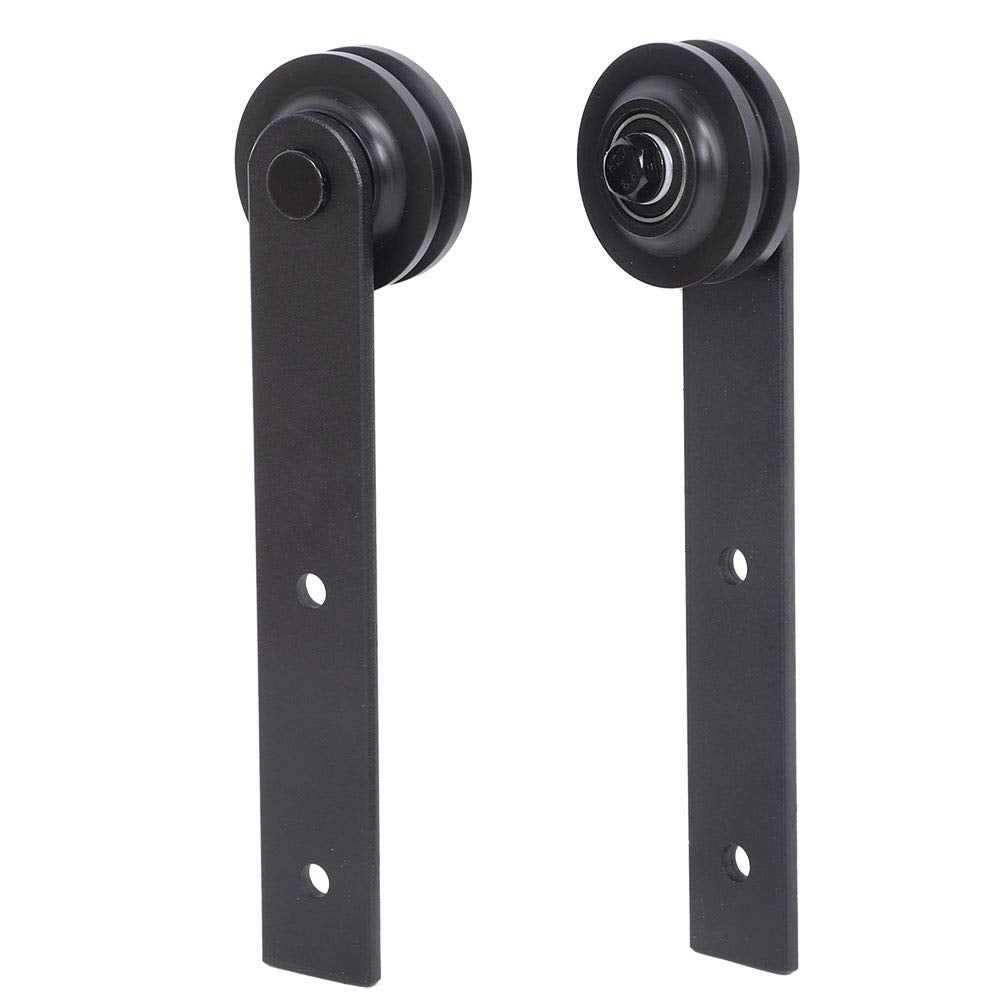 Polea de riel para puerta corredera, rueda de rodillo para puerta de ...