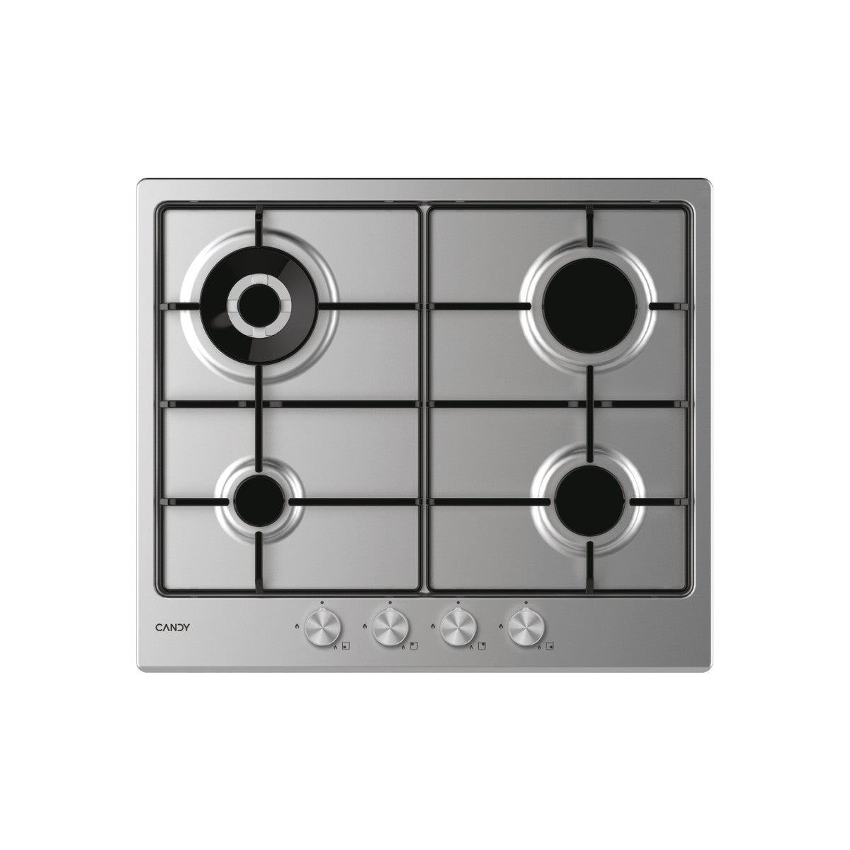 Candy Moderna CHW6BR4WPX piano cottura Acciaio inox Da incasso 60 cm ...