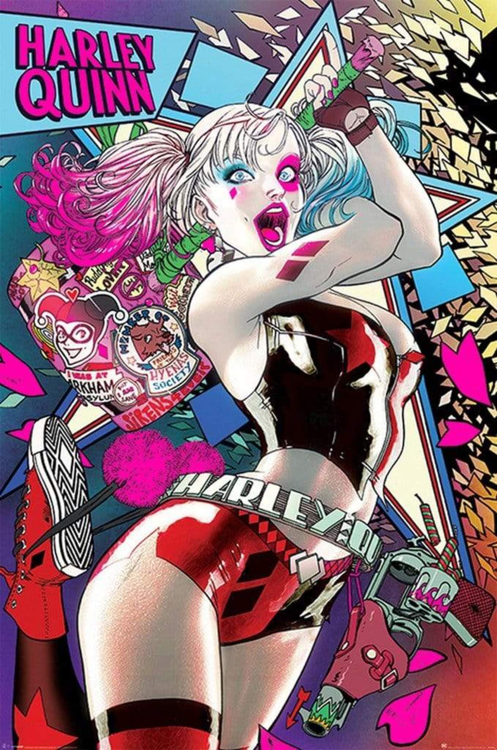 Poster Batman - Harley Quinn Neon 61x91.5cm | Leroy Merlin