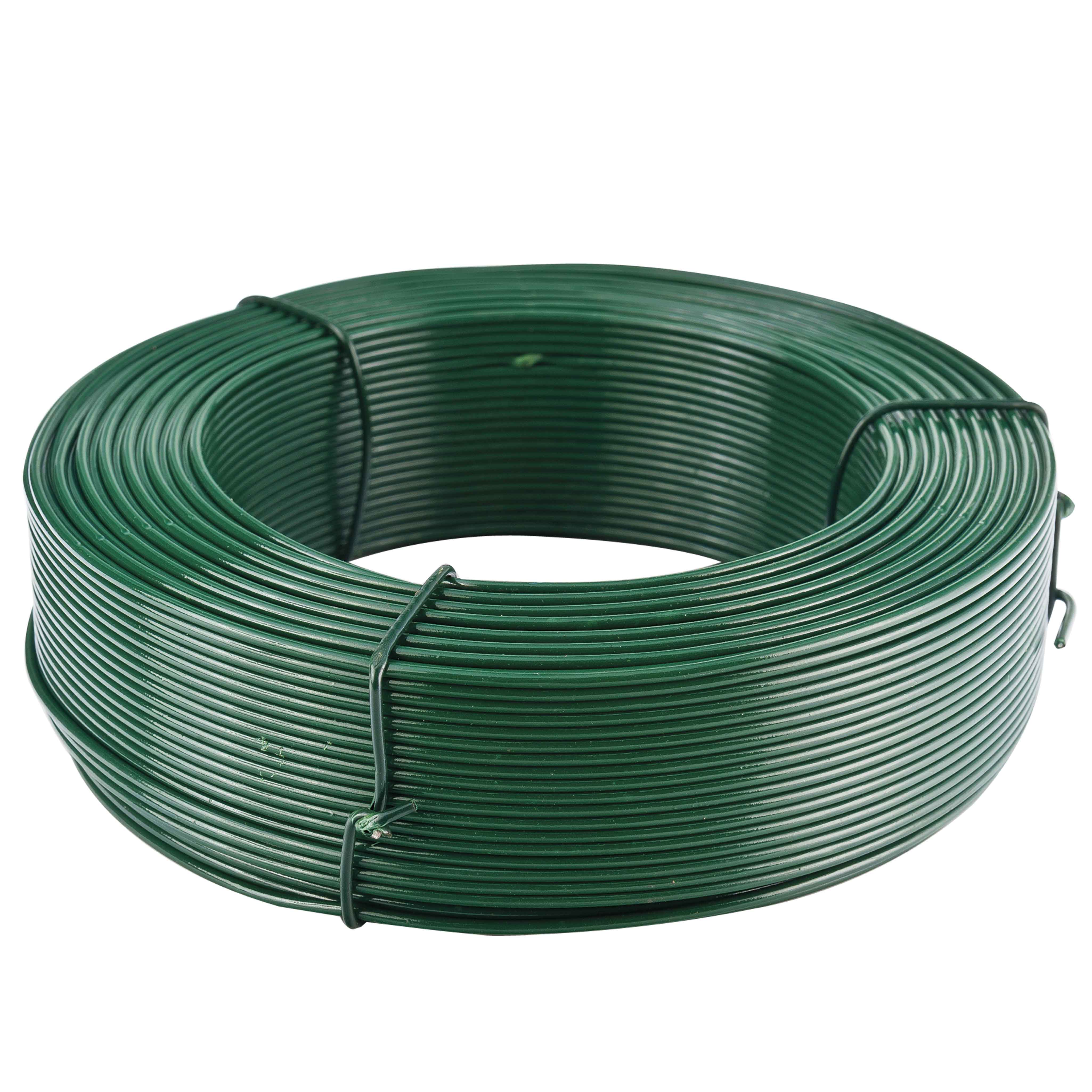 Fil fer plastifie TENAX 2 mm 100 m vert | Leroy Merlin