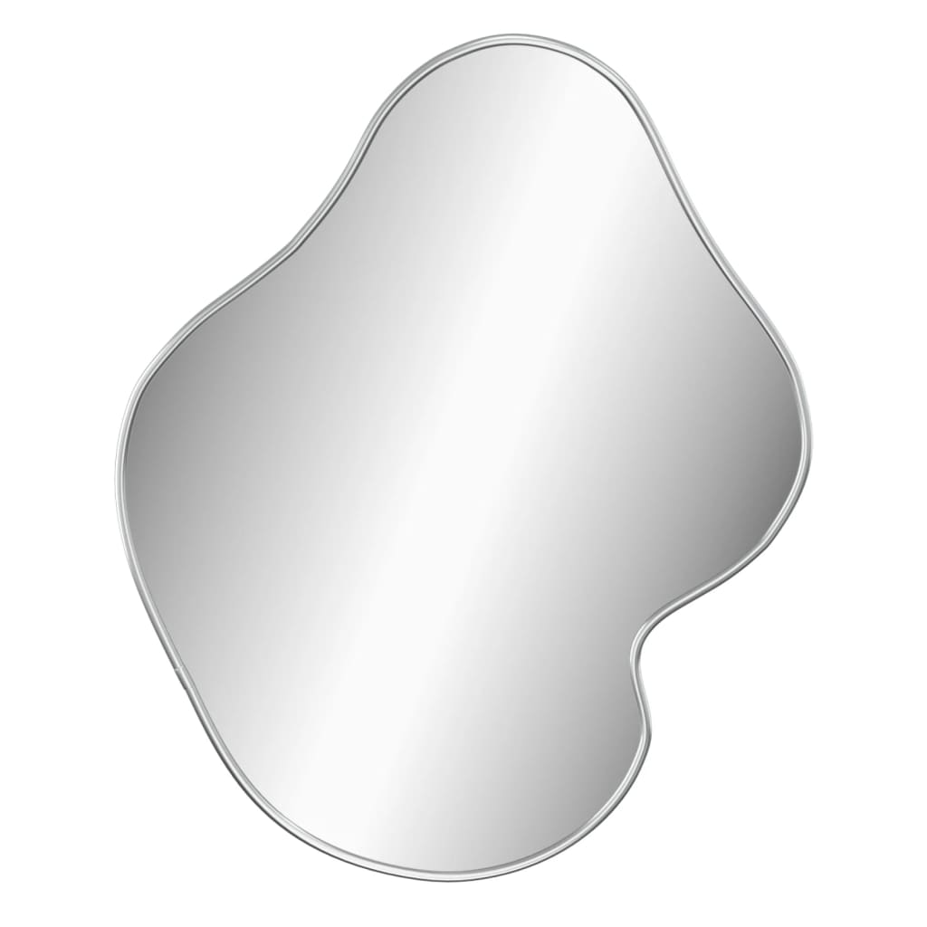 Espejo decorativo | Espejo de pared plateado 50x40 cm CFW651702 | Leroy ...