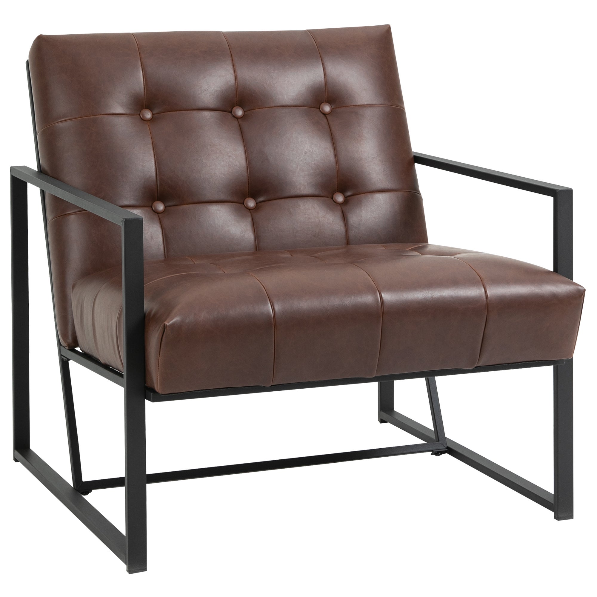 Fauteuil de salon Chesterfield Fauteuil Relax Assise Dossier capitonnés ...