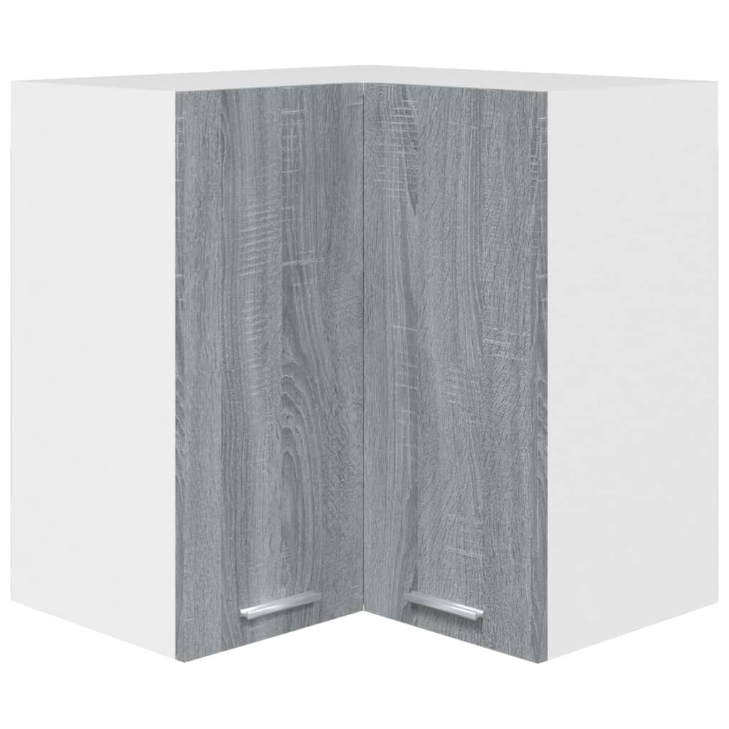 Mobile di stoccaggio | Mobile Pensile Angolo Grigio Sonoma 57x57x60 ...