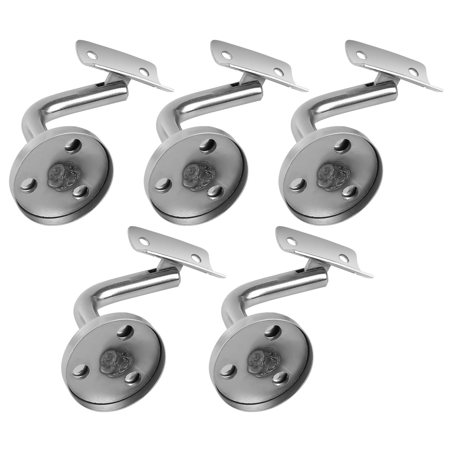 Support de Rampe Coudé Support de Main Courante Support mural de ...