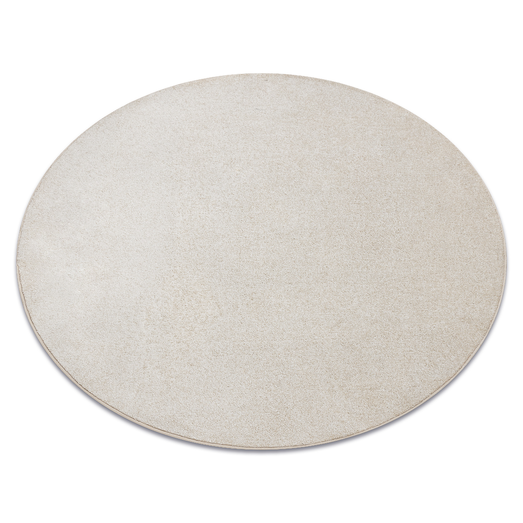 Alfombra EXCELLENCE círculo crema 305 llanura mezcla circulo 100 cm ...