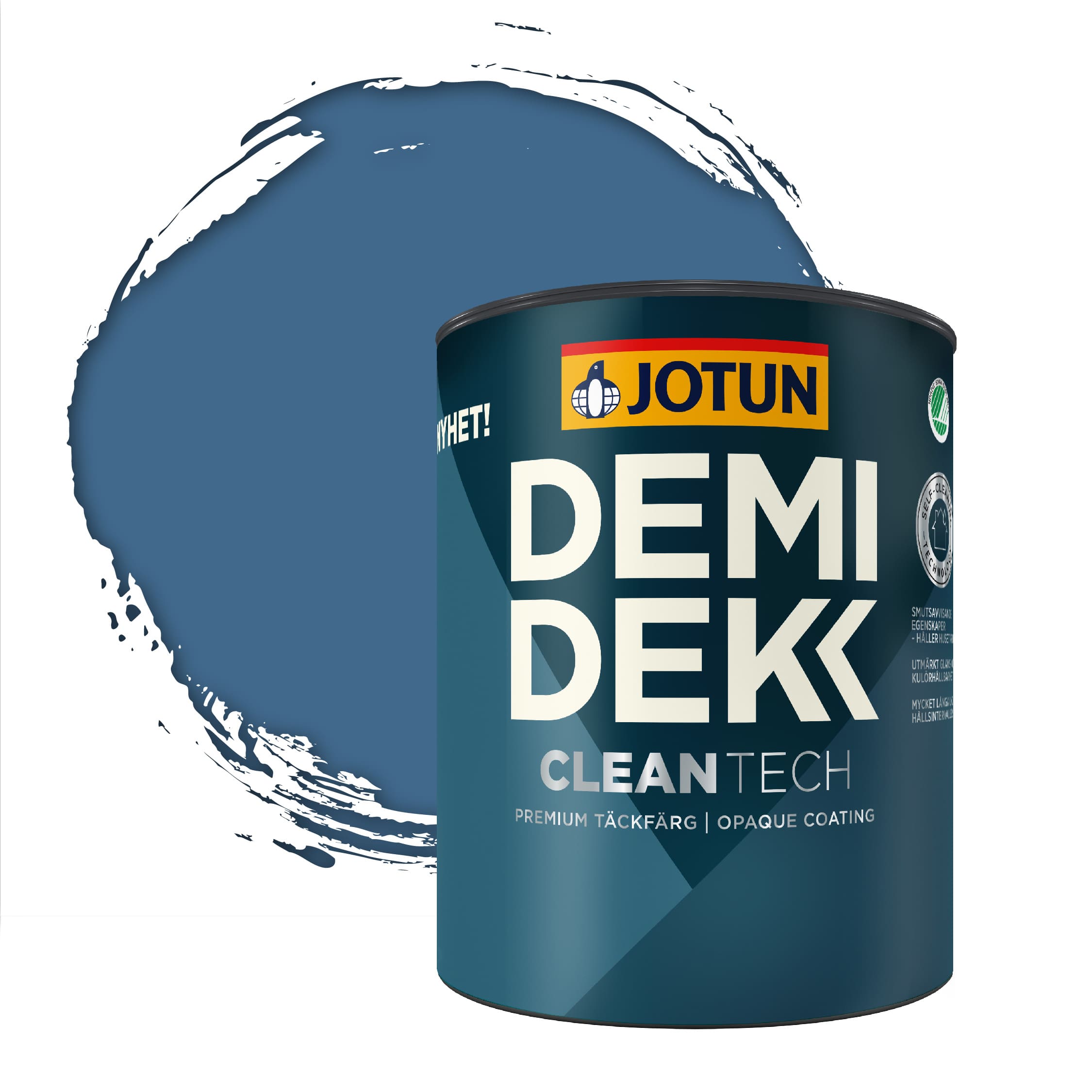 JOTUN - Peinture Bois, Lasure Opaque pour Extérieur Satinée - DEMI DEKK ...