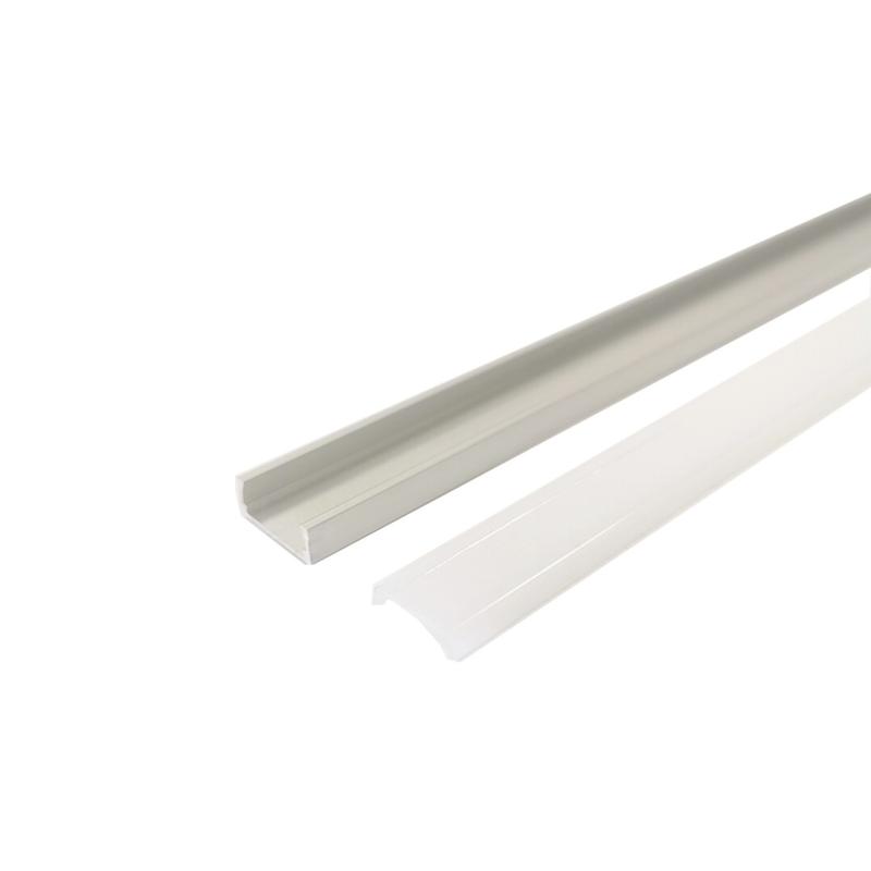 Perfil de aluminio flexible de 1 m para cinta LED - SILUMEN | Leroy Merlin