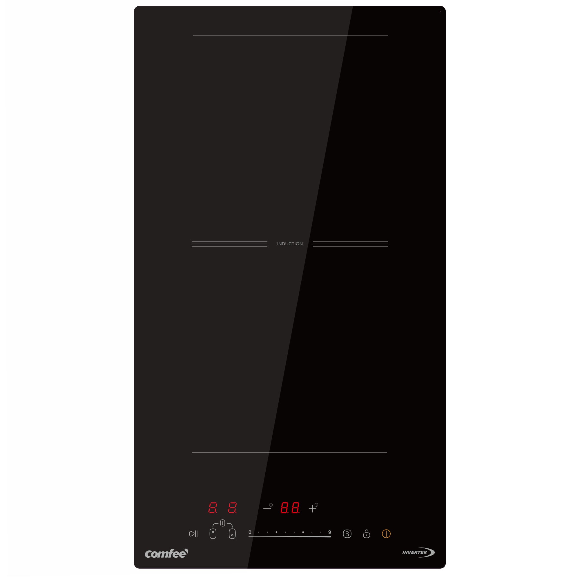 Domino Induction Plaque à Induction encastrable COMFEE 2 Foyers avec ...