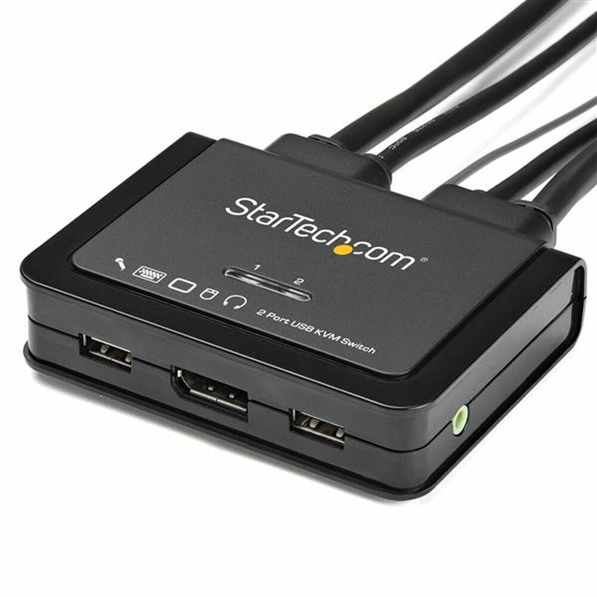 Switch KVM Startech SV211DPUA4K 4K Ultra HD USB Displayport | Leroy Merlin