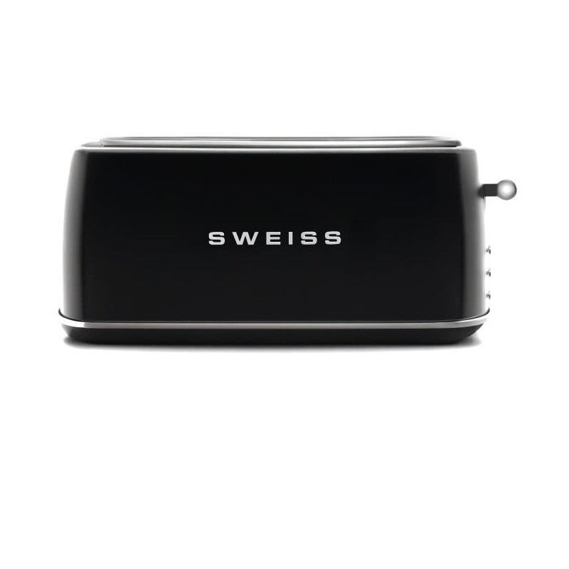 Grille-pain vintage - SWEISS - GRV9 - 2 fentes - 1500 W - Noir | Leroy ...