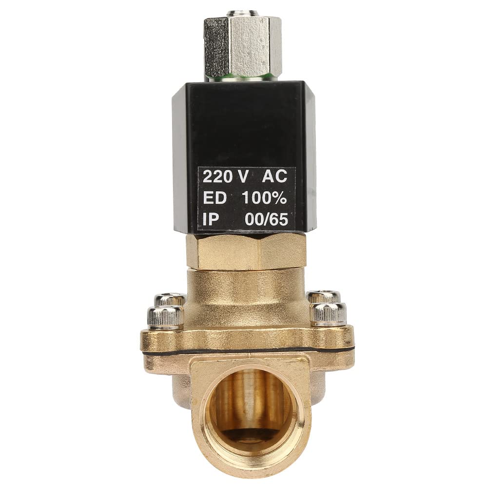 Électrovanne à réponse rapide DN20, vanne en laiton pour divers fluides ...