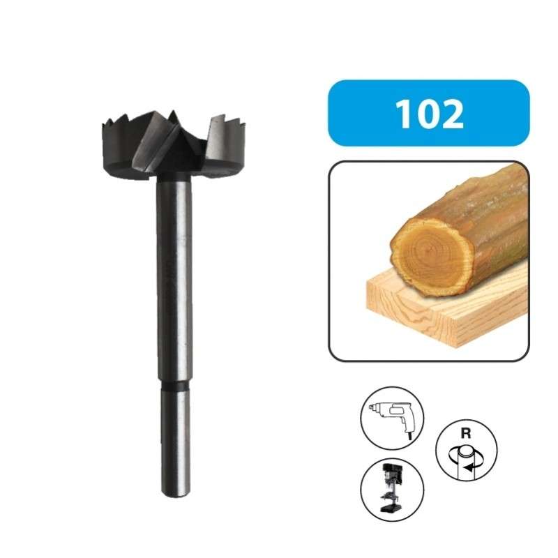 Mèche à faconner coupe périphérique décomposé LEMAN - 100 | Leroy Merlin
