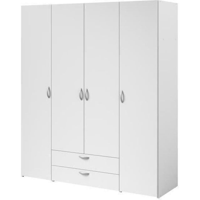 Armoire 4 portes au meilleur prix | Leroy Merlin