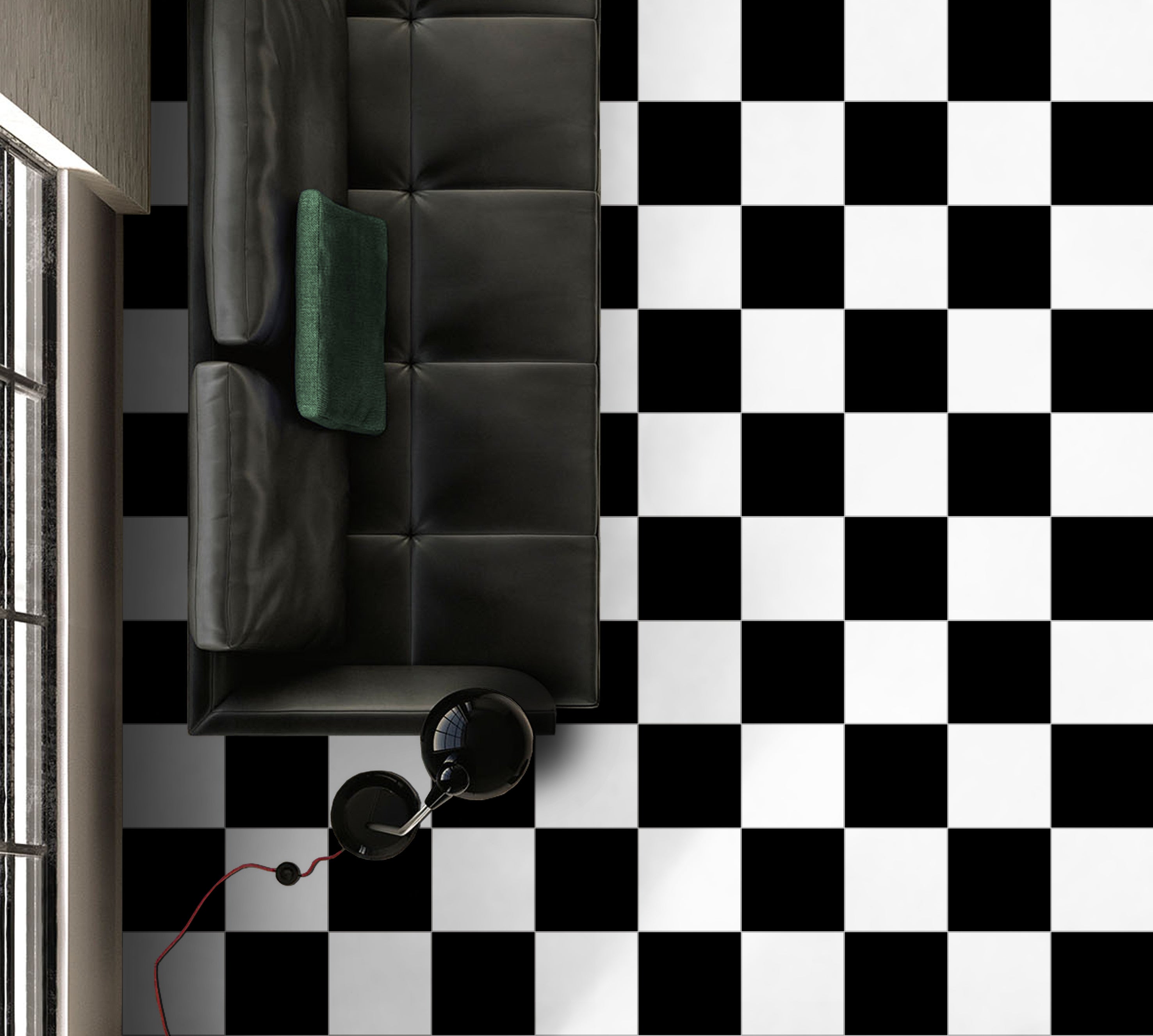 AZULEJO CERAMICO NEGRO BASIC BLACK 25X25 (16 PIEZAS/CAJA = 1m2) | Leroy ...