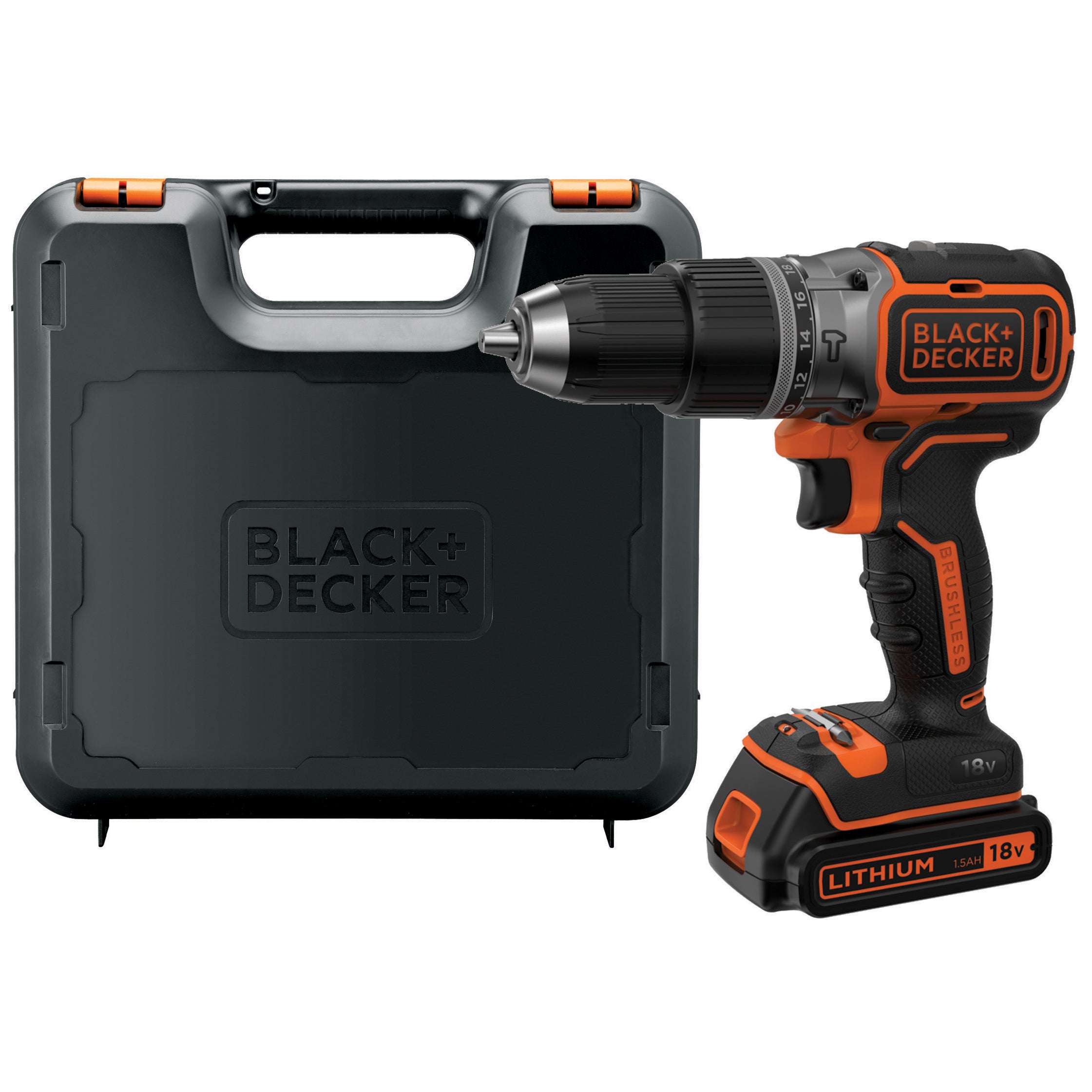 B+D PERCEUSE 18VP LITHIUM SANS BALAIS BL188K-QW | Leroy Merlin