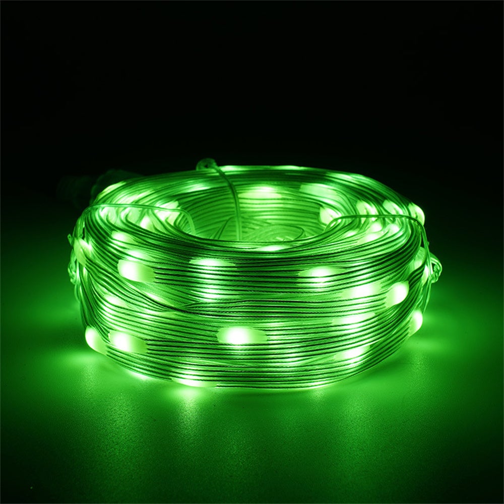 Bande lumineuse LED verte de 20 m (65 pi), étanche et connectable via ...
