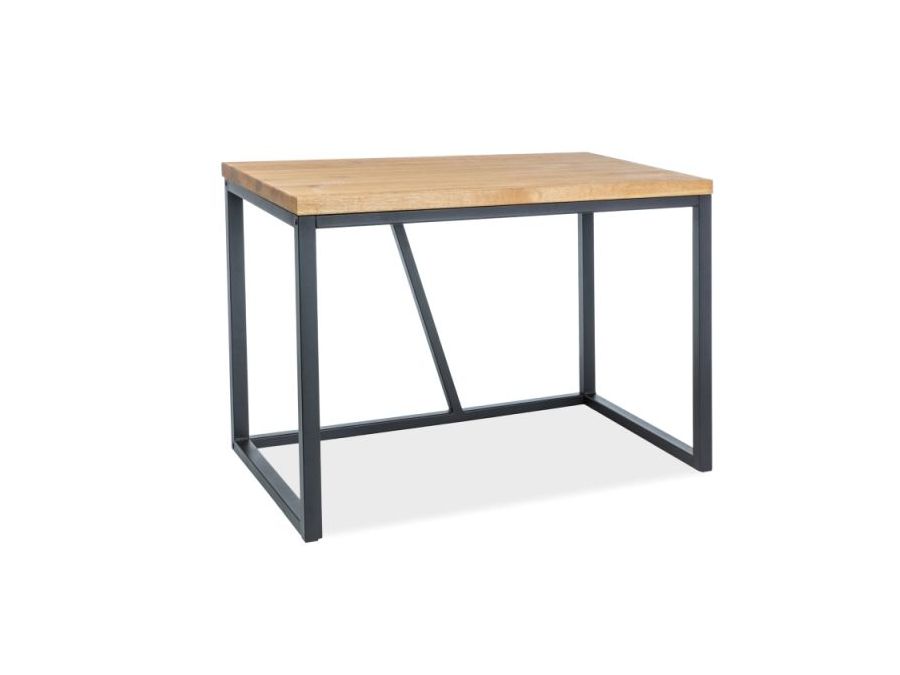 SILBIO - Bureau d'ordinateur moderne style industriel - Dimensions ...
