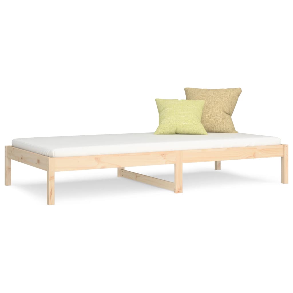 Lit simple | Lit adulte | Lit de jour 90x190 cm Simple Bois de pin ...