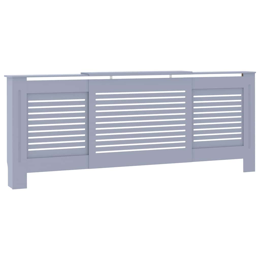 Cache radiateur MDF gris 205 cm - COMFORTXL | Leroy Merlin