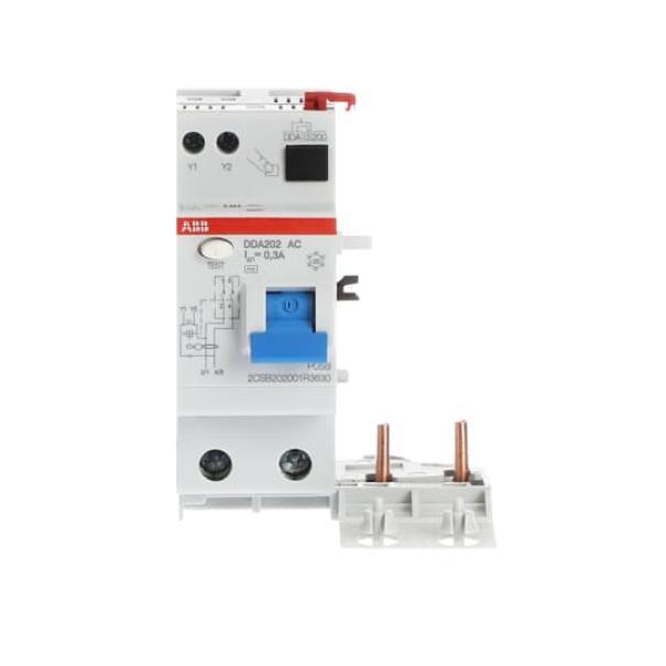 Bloc différentiel - abb dda202 - 2 pôles - 63a - 300 ma - type ac - pour s200 - abb ...