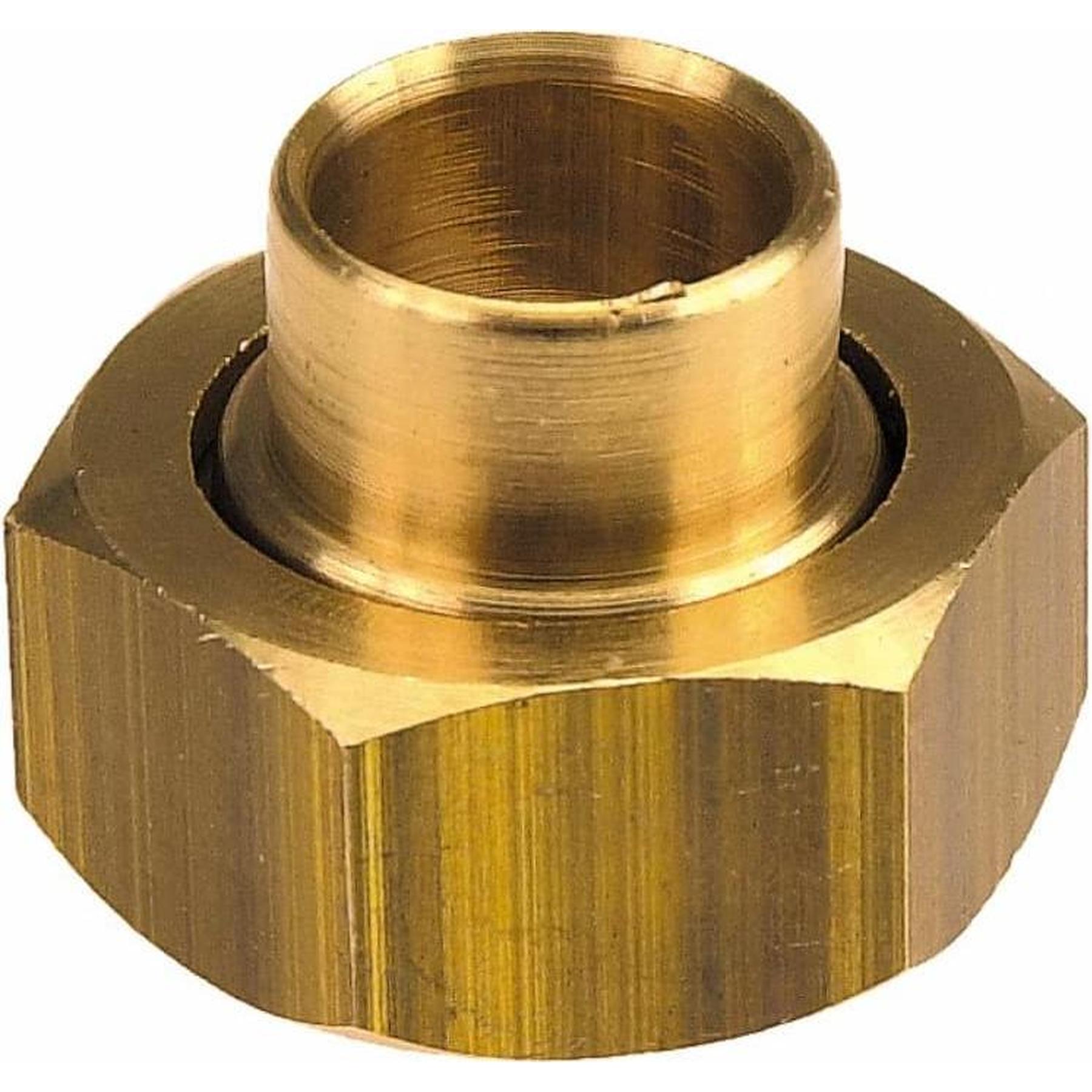 Raccord 2 pieces douille laiton femelle 2" pour tube cuivre ø 42 | Leroy Merlin