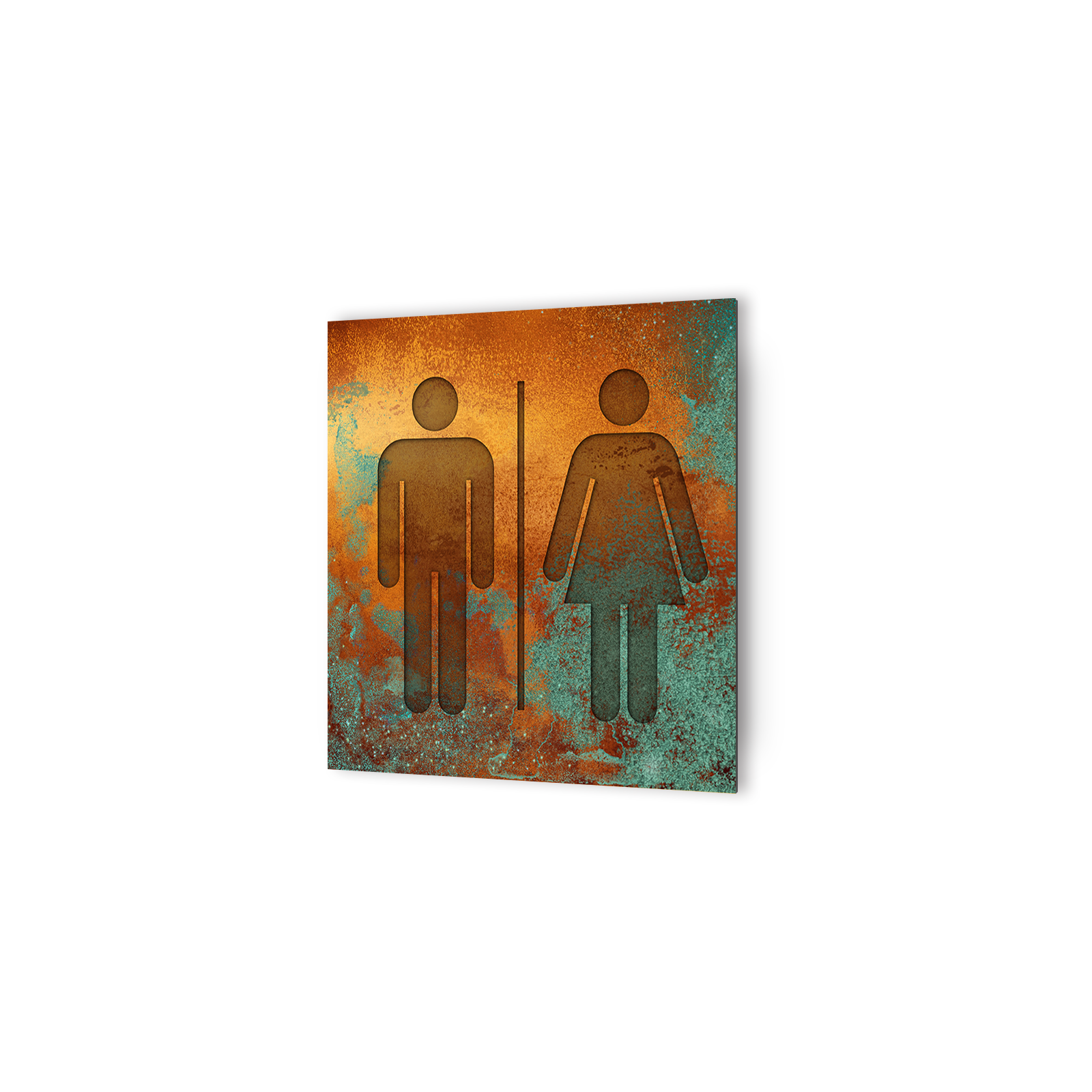 Panneau pictogramme de signalisation · Toilettes Mixtes | Texture ...