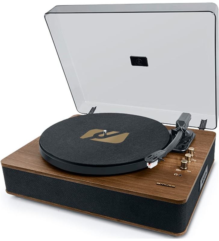 TOCADISCOS ESTEREO MADERA BT MUSE | Leroy Merlin