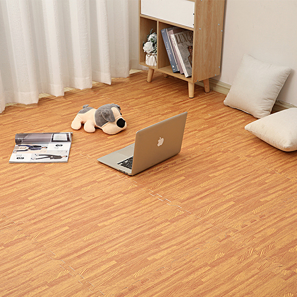 Tapis de sol en mousse à grain de bois 10 pièces, carrelage de sol en ...