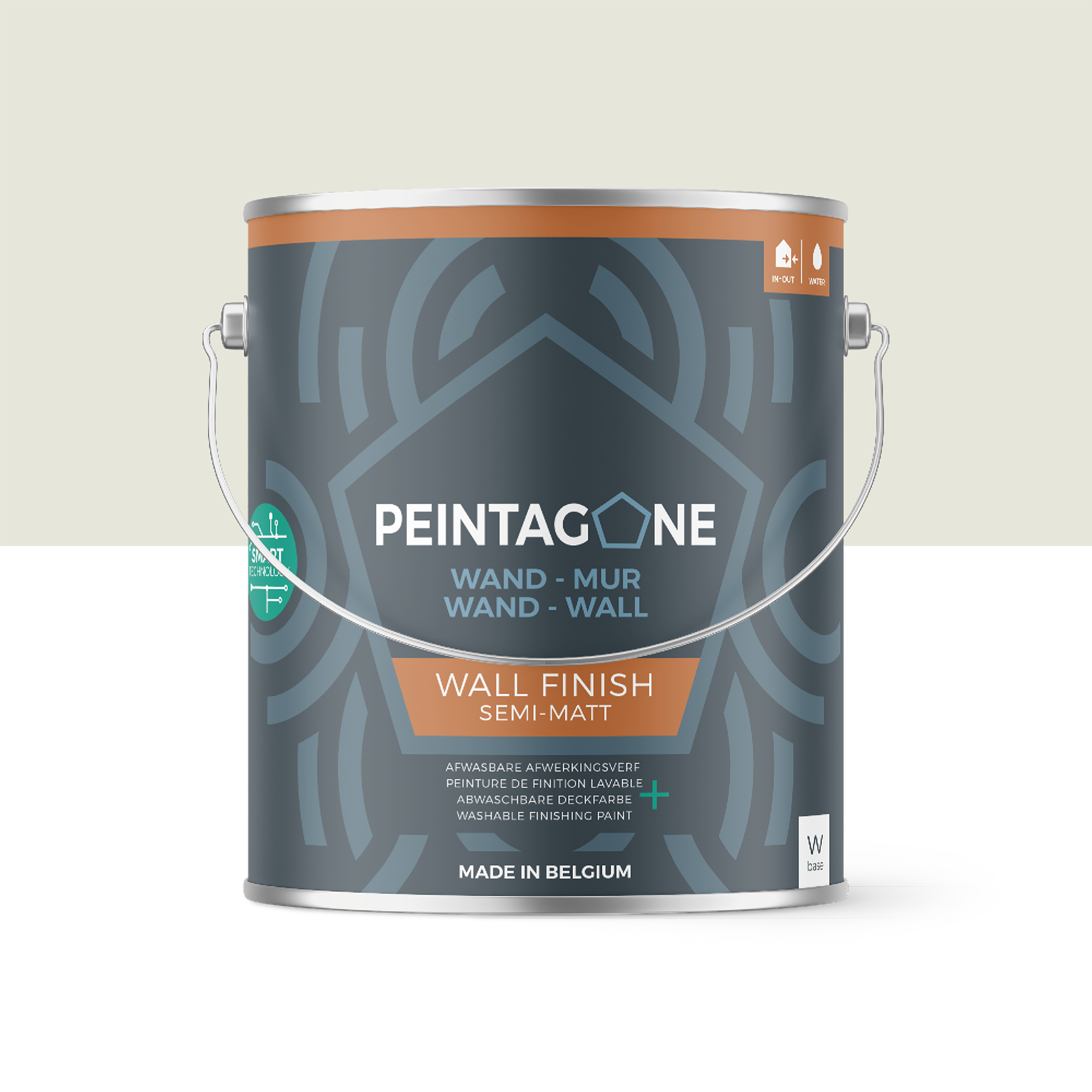Peinture de finition ultralessivable pour murs int. & ext. - Wall ...