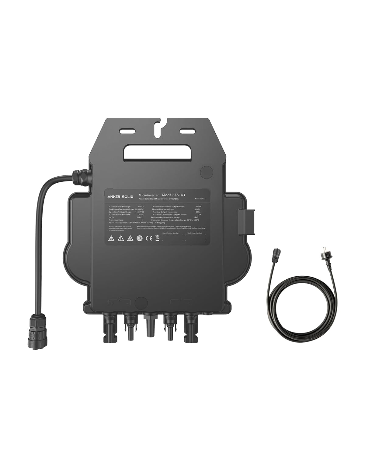 Micro-onduleur Anker SOLIX MI80 (800 W BLE) | Leroy Merlin