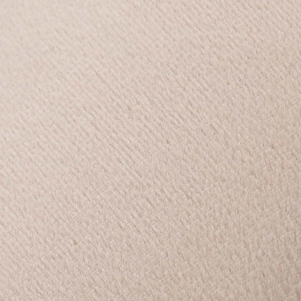 Sgabello in velluto color albicocca e oro - COMFORTXL | Leroy Merlin