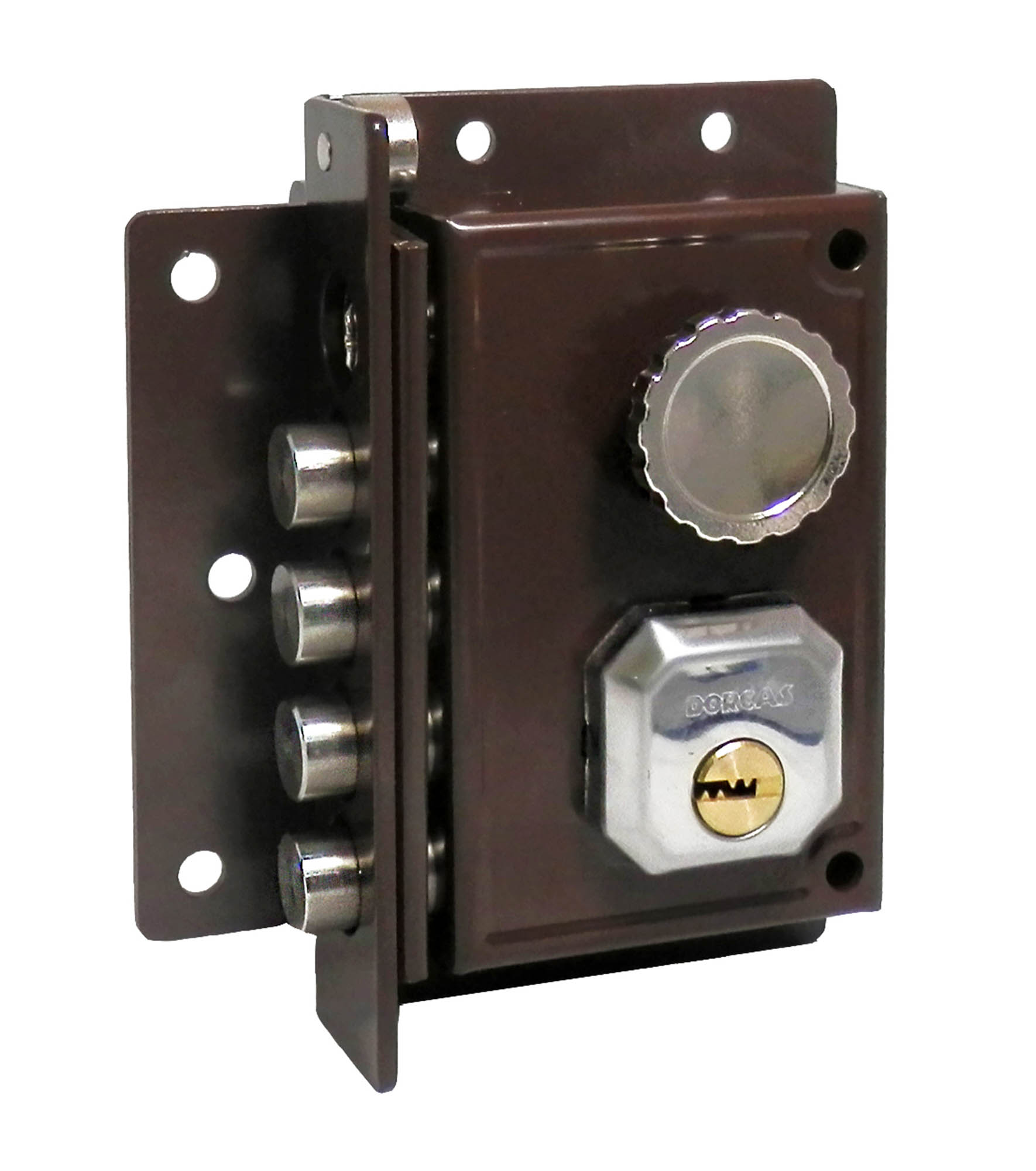 Cerraduras de sobreponer izquierda con tirador c911 iz c-c911i dorcas ...