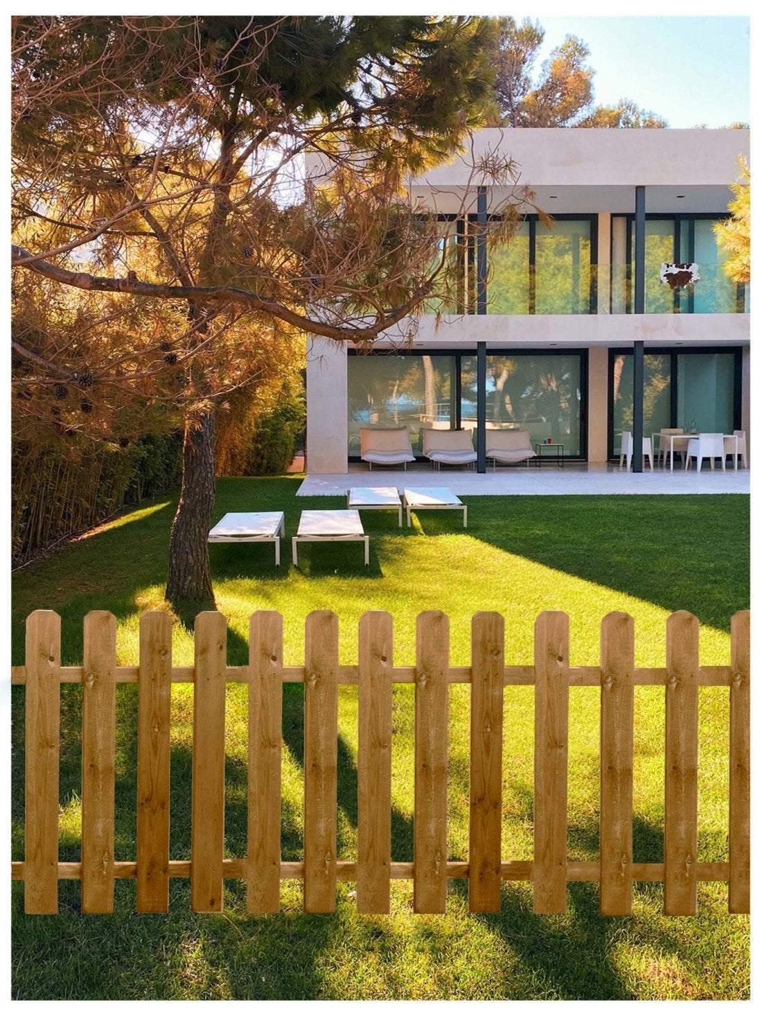 Vallas Madera Jardin