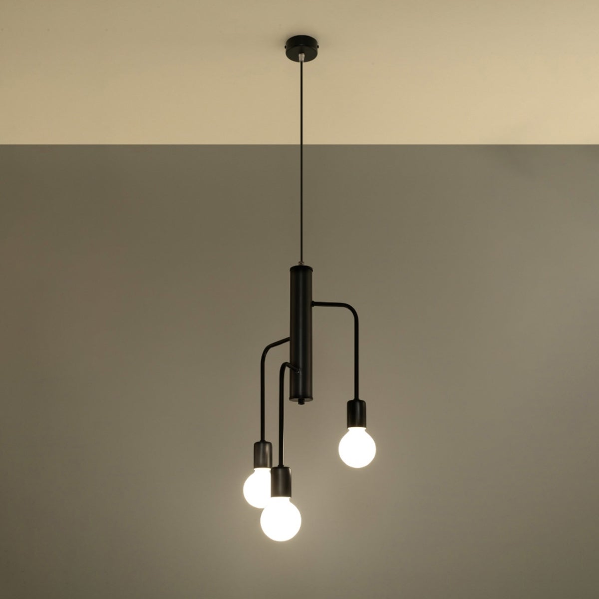 Lustre LUXRA 3M LED avec ampoule 3000K - 25x25x100cm Sollux | Leroy Merlin
