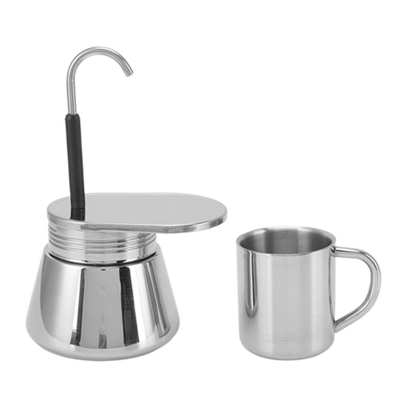 Cafetière italienne à bec unique, kit de cafetière à tube DIY, outils ...