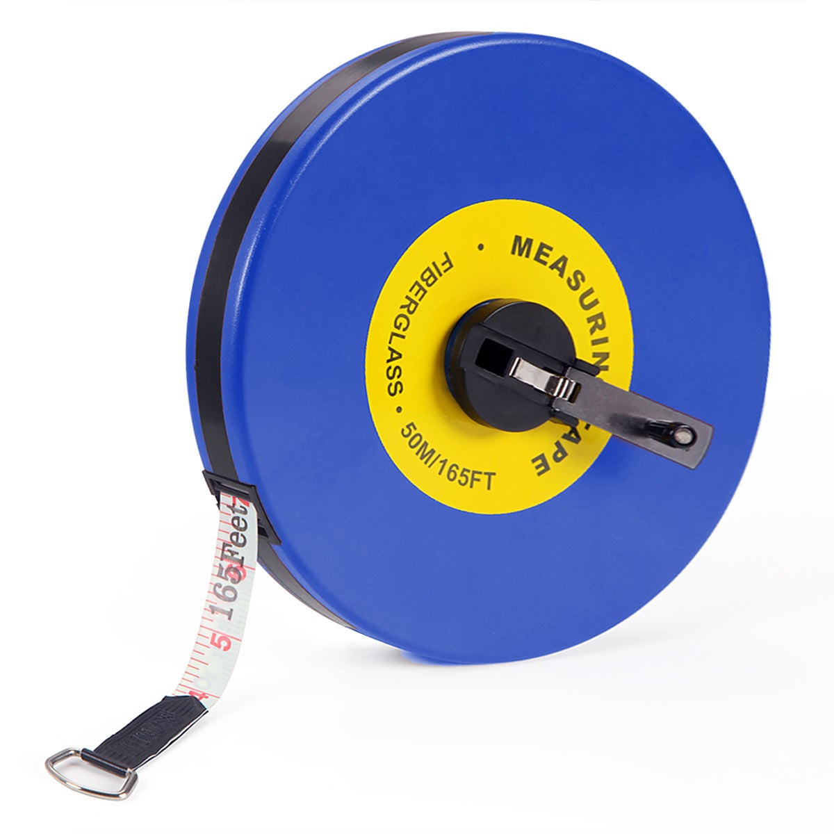 Ruban de mesure 50m / 100m / Mètre ruban 50m avec boîtier Travaux de précision | Leroy Merlin