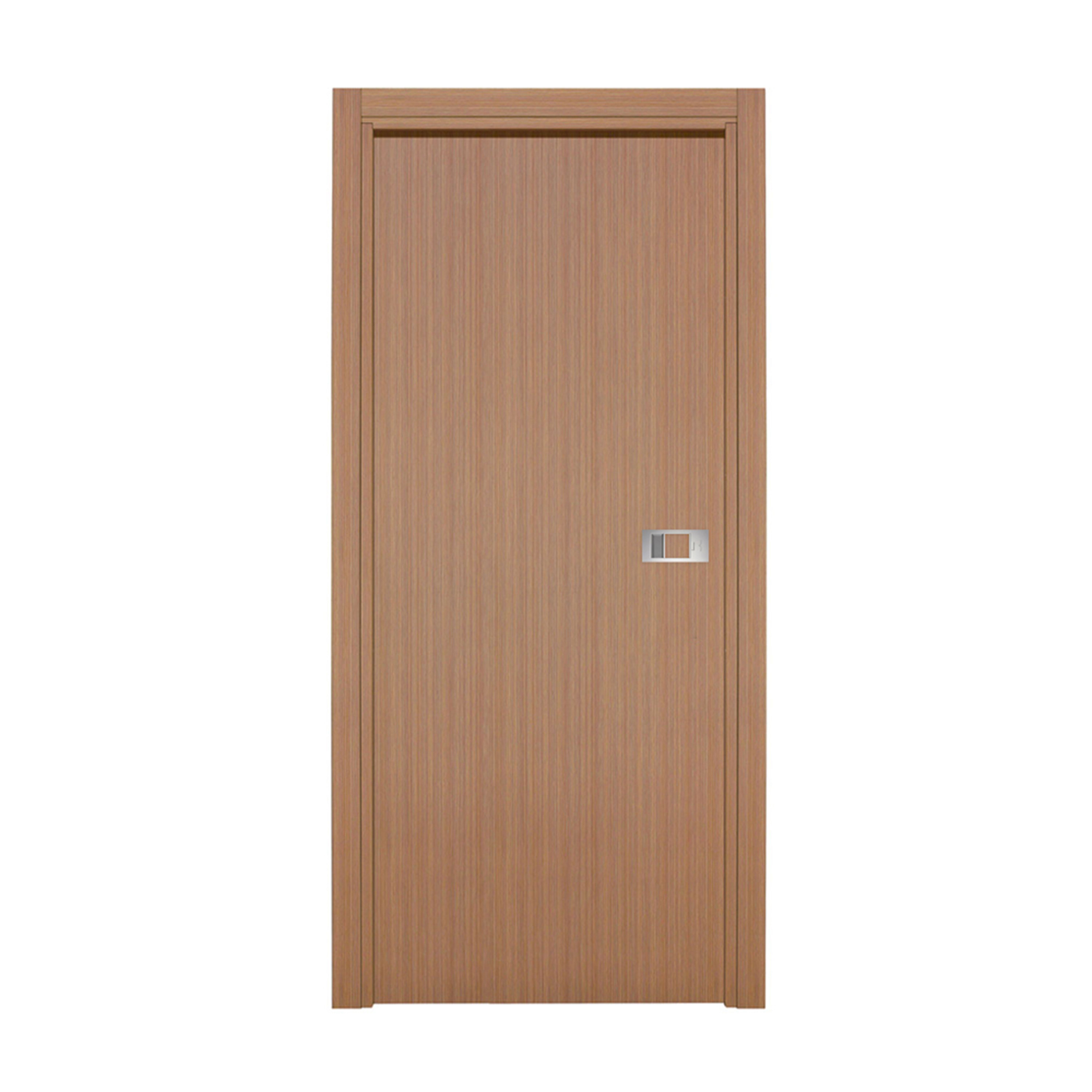 Bloc-porte Miro avec poignée Exclusive grise, H.204 x l.93 cm, aspect ...