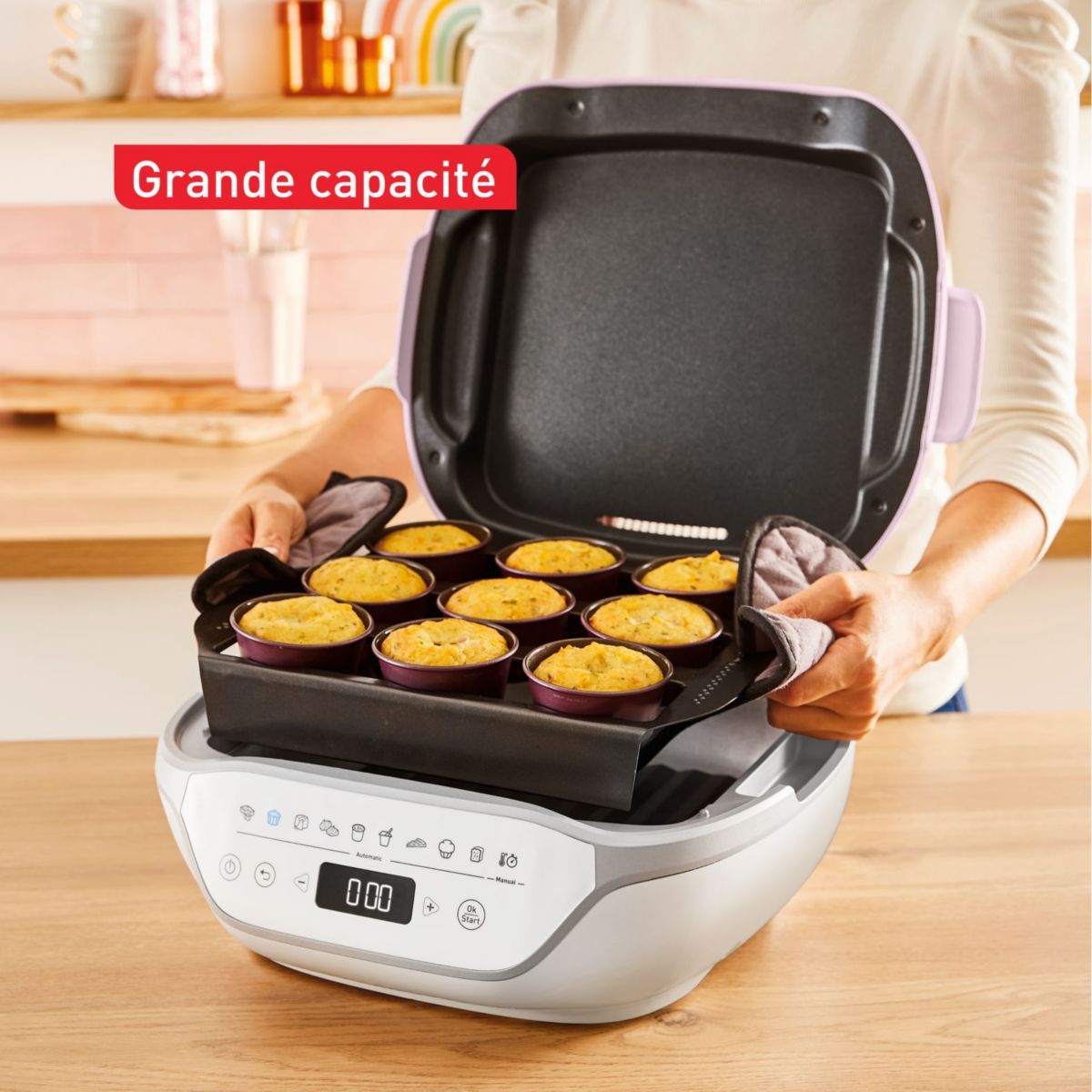 Machine à gâteaux TEFAL Cake Factory Infinity KD850110 | Leroy Merlin