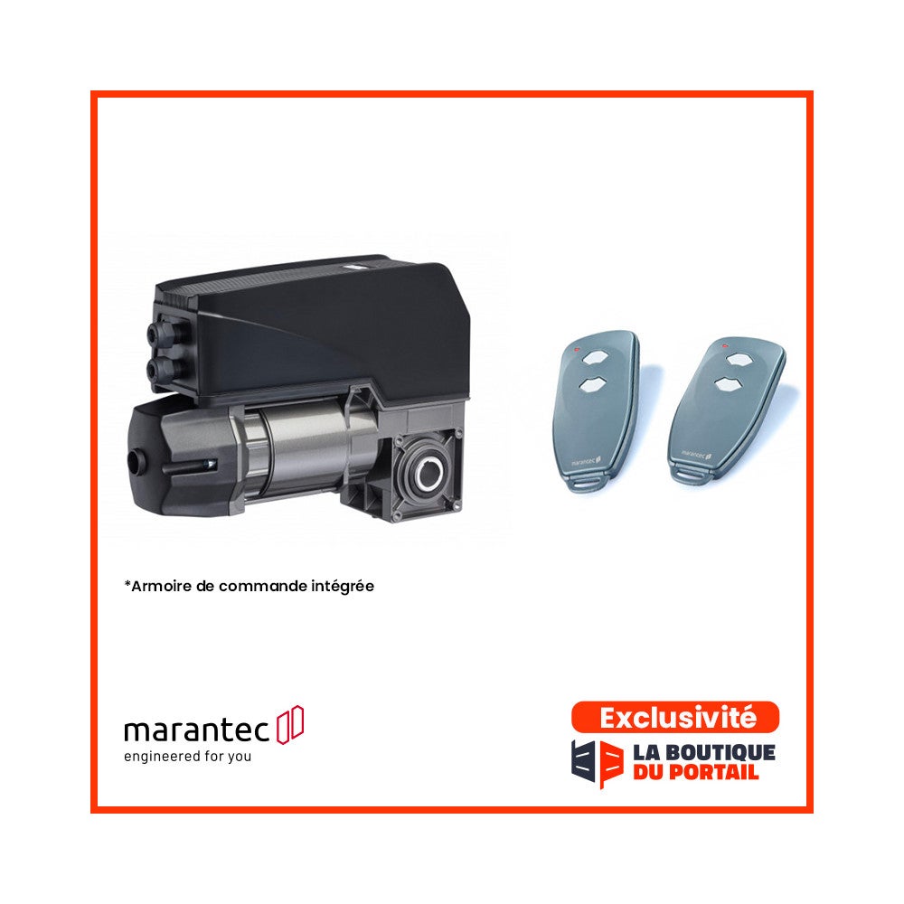Kit Motorisation Porte Sectionnelle Industrielle 230V Axe Ø25,4 14M² ...