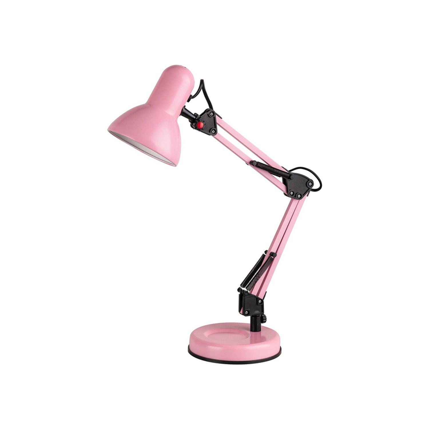 Lampara Flexo Excritorio Rosa E27 Metal SAMSON | Leroy Merlin