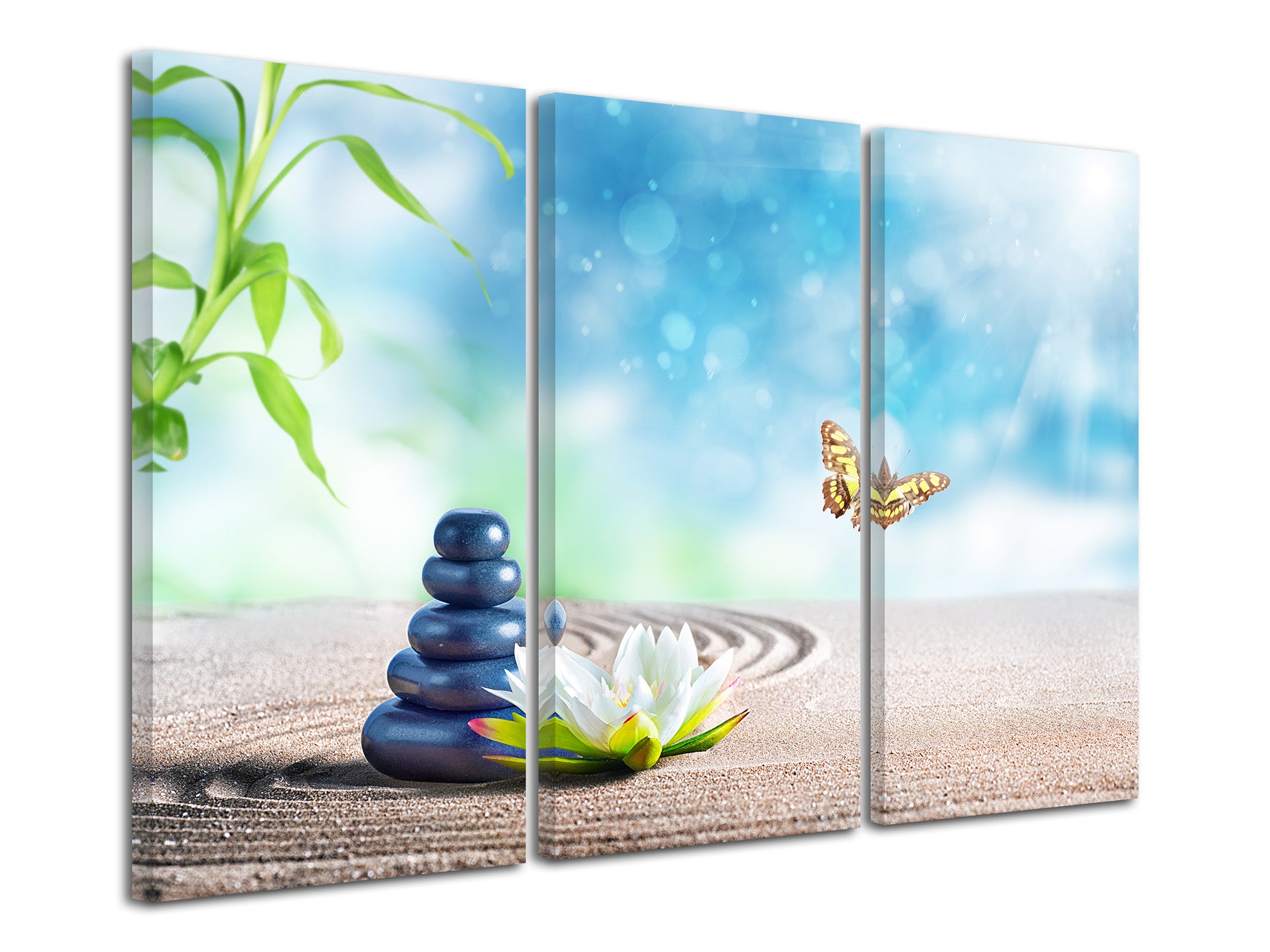 DECLINA, Tableau toile imprimée Zen, Tableau déco imprimé Zen ...