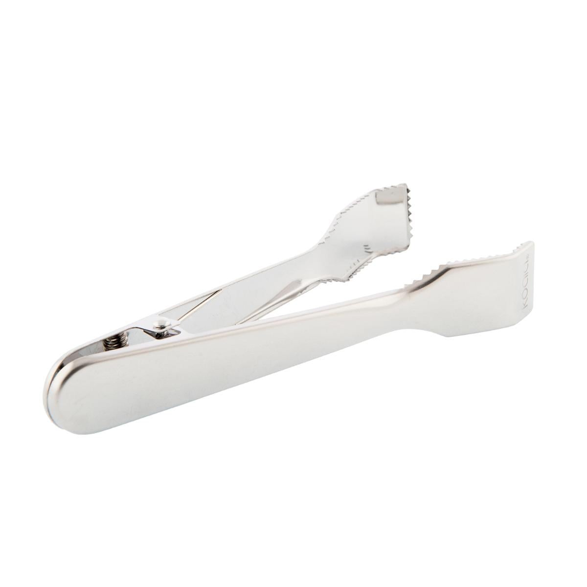 KOALA Nature - Pinzas para Hielo en Acero Inoxidable Dentadas, 17 cm ...