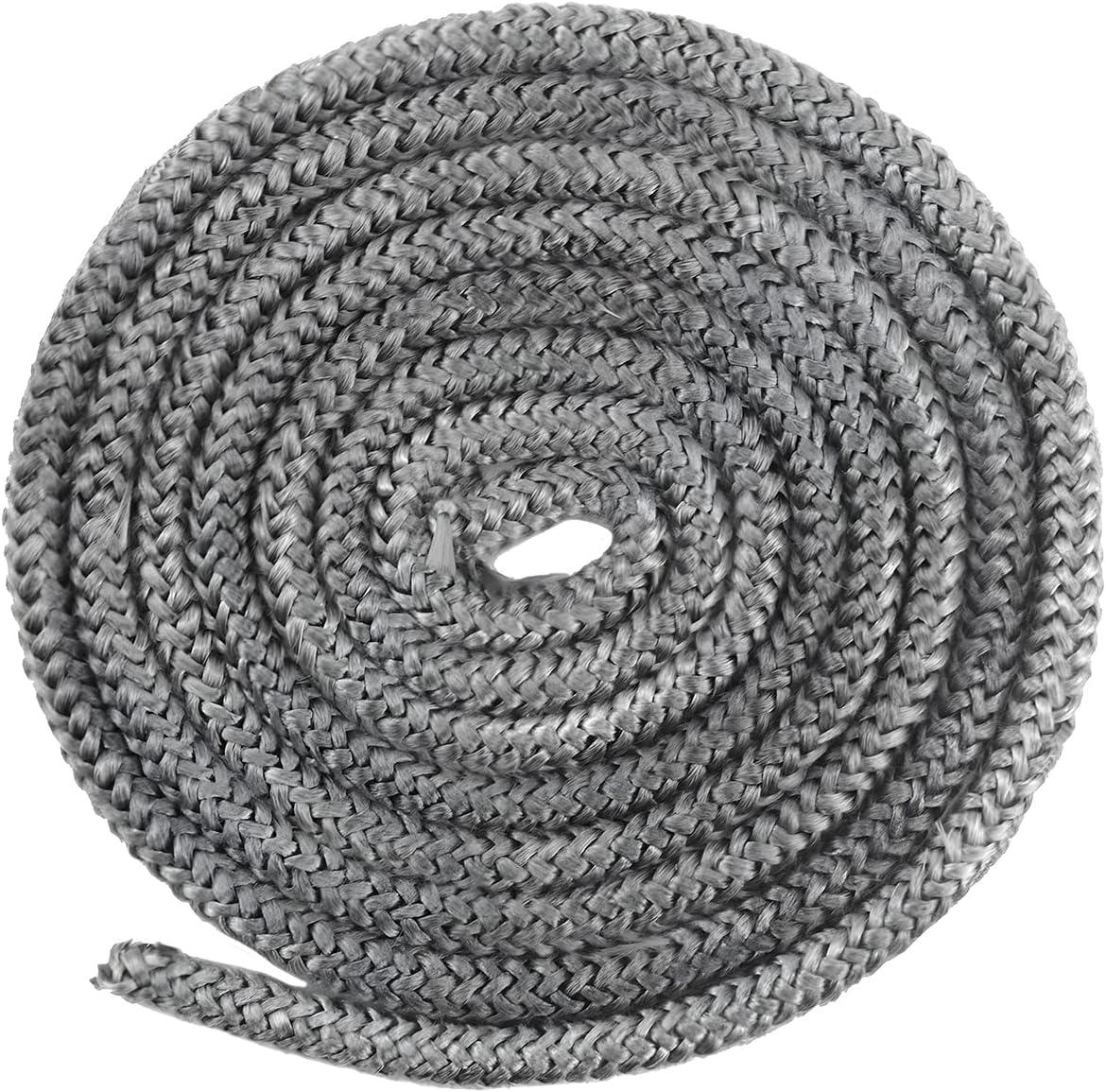 Joint Insert Cheminée 10mm x 2,5m Joint Tressé pour Insert et Poêle ...