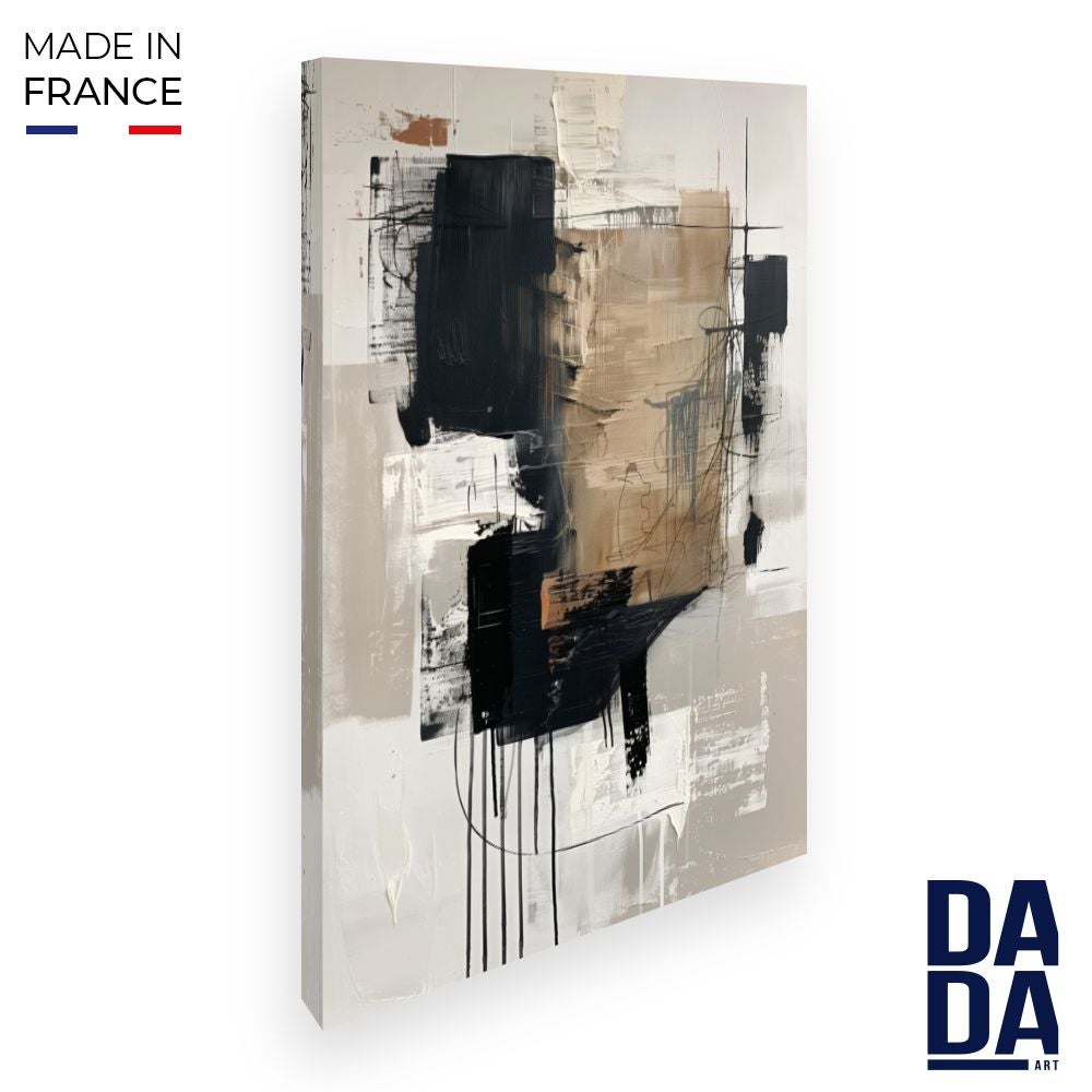 Toile murale Élégance abstraite / 50x70cm / Fabriqué en France ...