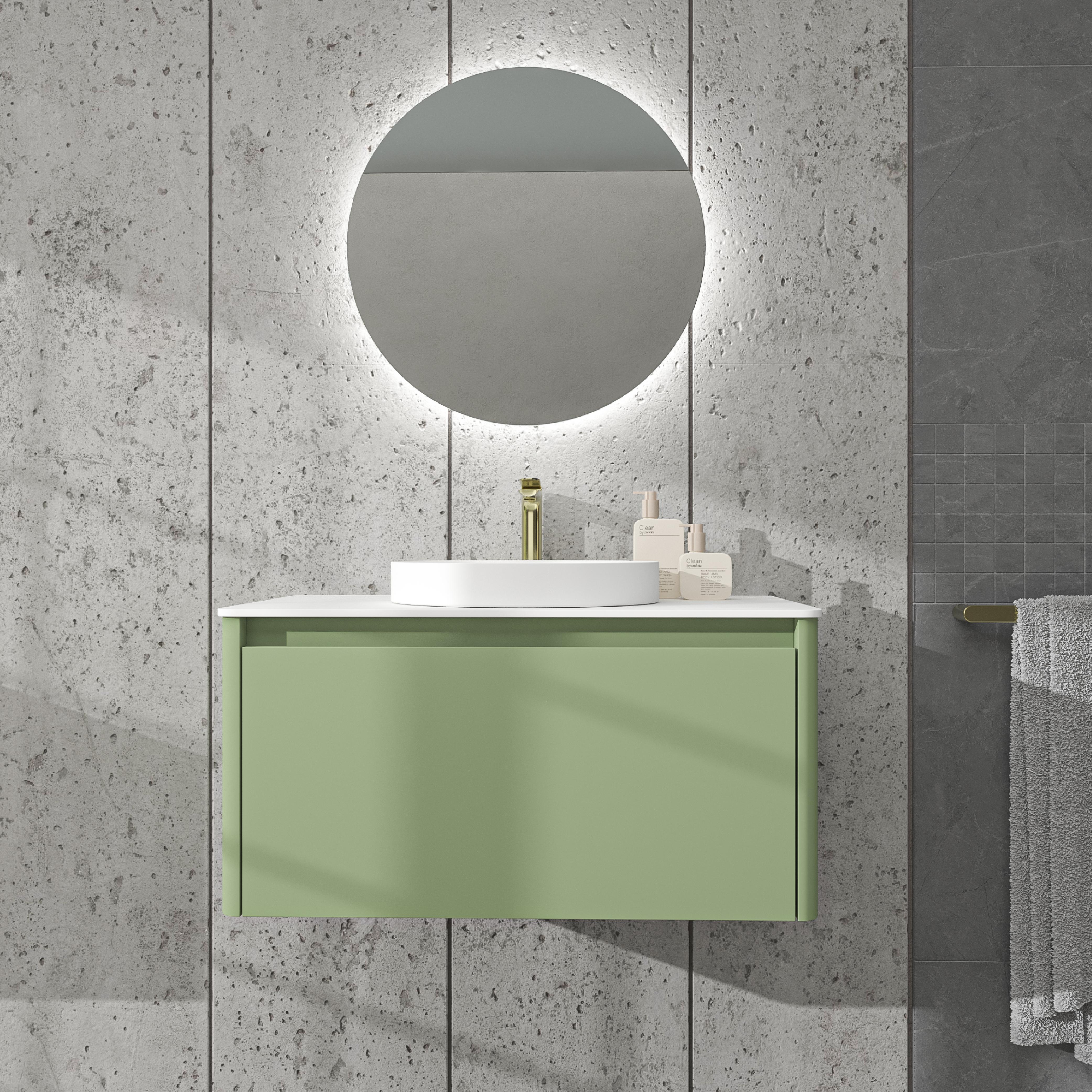 VAROBATH | Meuble de salle de bains suspendu VAROBATH FUSE — 1 tiroir ...